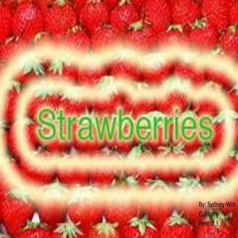 Strawberry | PPTX