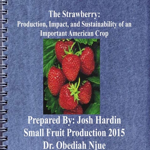 The Strawberry: Production, Impact, and Sustainability of an Important ...