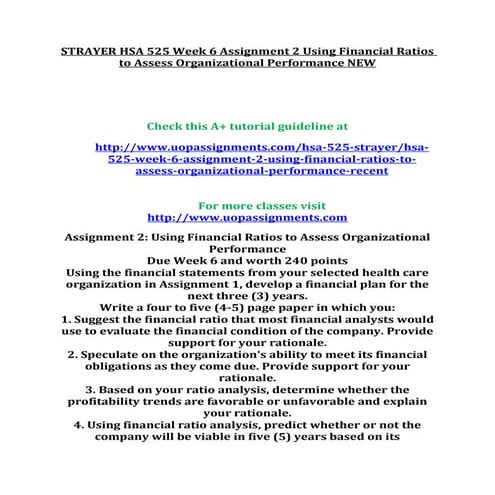 CompetencyAnalyze financial statements to assess performance.docx