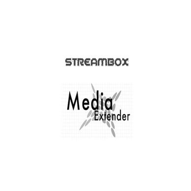 Streambox hybride android versie 4.0 | PPT | Home Entertainment Systems ...