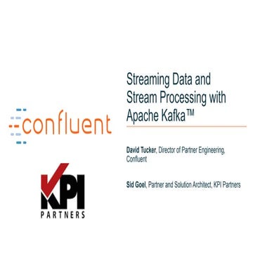 Streaming Data And Stream Processing With Apache Kafka Pptx Cloud Computing Internet