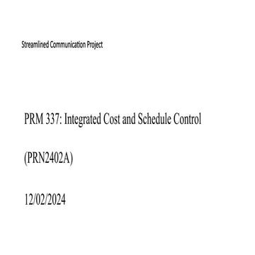 Streamlined Communication Project when I grow up | PPT