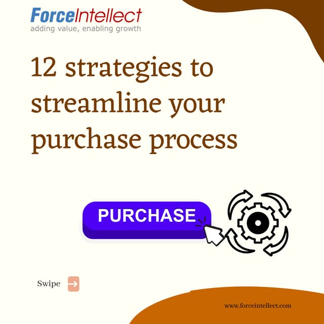 12 Strategies to streamline your purchase process | PDF