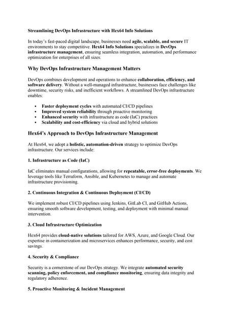 Comprehensive Devops Infrastructure As Code Pdf