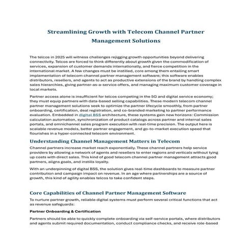 Streamlining Growth with Telecom Channel Partner Management Solutions.pdf