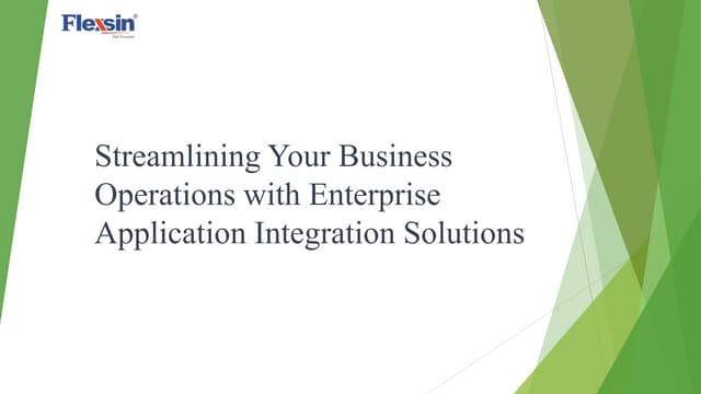 Streamlining Your Business Operations With Enterprise Application