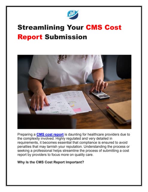 Simplified CMS Cost Reports: What Providers Need to Know | PDF