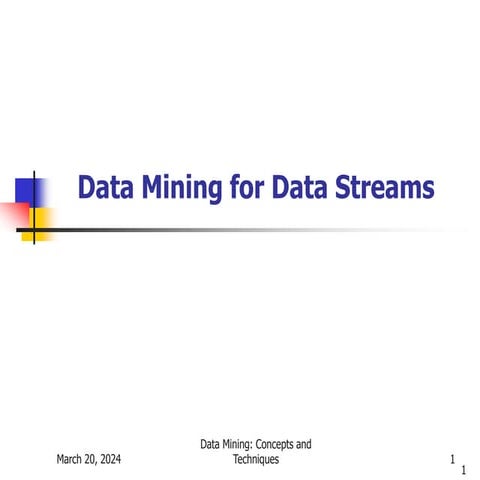 data streammining and its applications.ppt