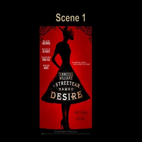 "Streetcar Named Desire" Scenes 1-5 | PPTX