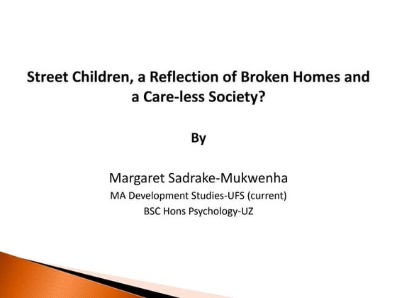 Help Street Children Break Free from Poverty | PDF