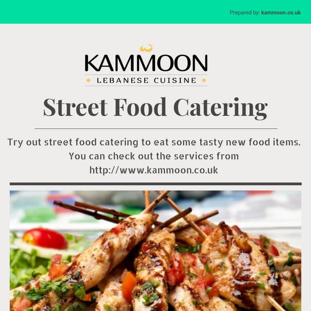 Street Food Catering - kammoon.co.uk