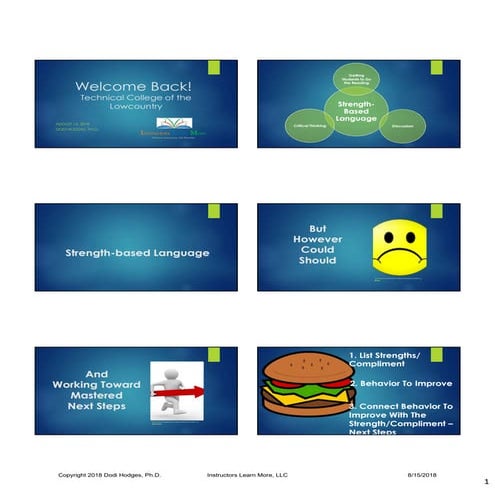 Strength-Based Language, Critical Thinking and Reading | PDF