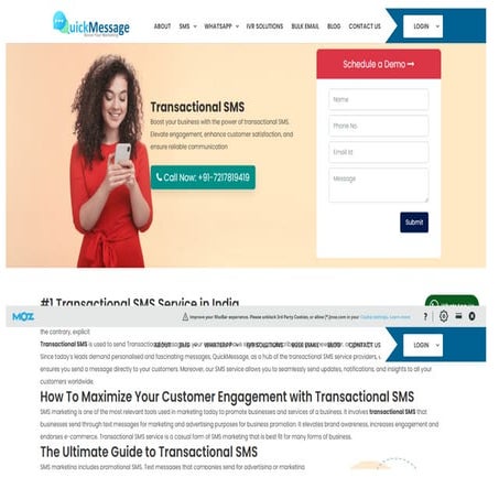 Strengthen Customer Relations with Reliable Transactional SMS Services ...