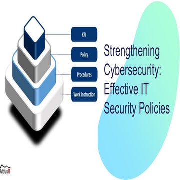 Establishing Robust IT Security Policies A Framework for Organizational ...