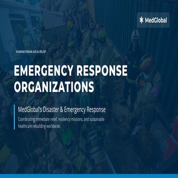 Delivering Lifesaving Aid Through Trusted Emergency Response ...