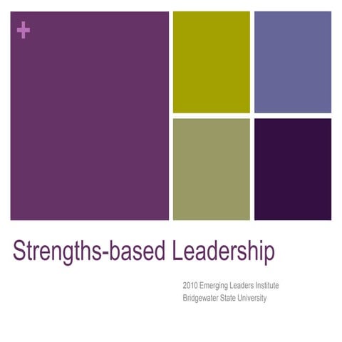 Strengthsbasedleadership | PPTX