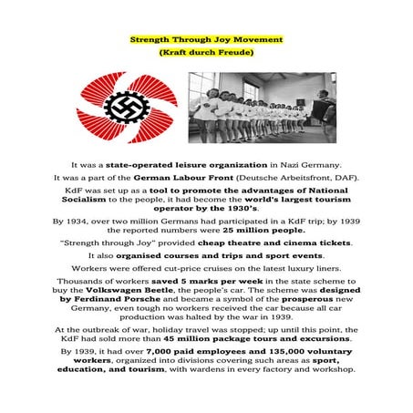 FLASH REVISE CARDS - STRENGTH THROUGH JOY | PDF