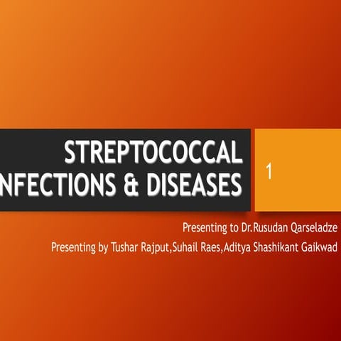 Streptococal Infection .ppt