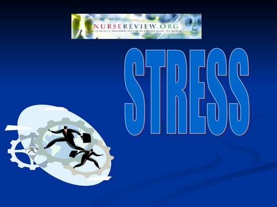 Coping with stress.ppt | Fitness and Exercise | Healthy Living