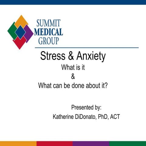 How to Manage Stress | PPT