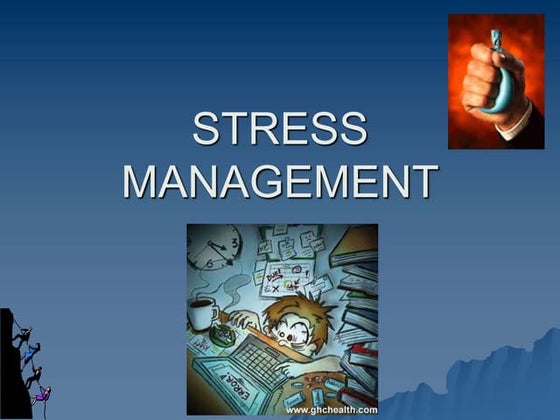 Stress Management Presentations Stress Management PowerPoint Templates