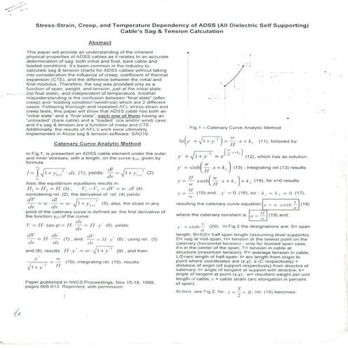 Sag tension calcs-ohl-tutorial | PDF
