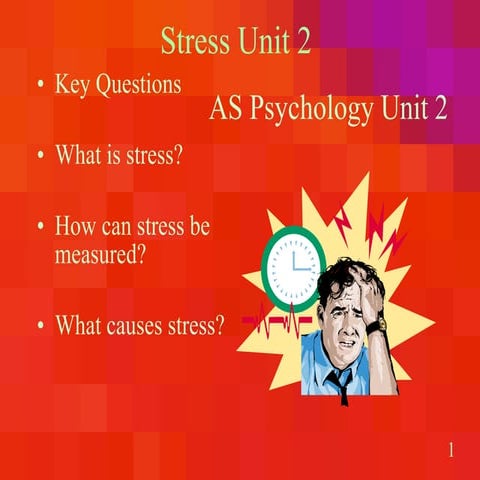 5. Sources Of Stress (Srrs) | PPT