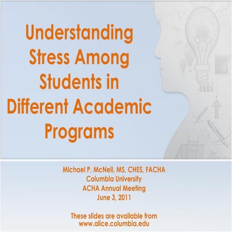 Stress and academic differences | PDF