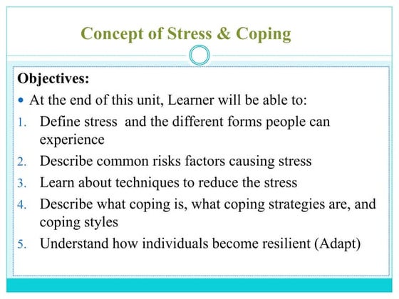 STRESS POWERPOINT | PPT | Mental Health | Diseases and Conditions