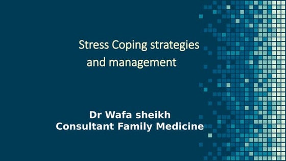 Coping strategies ppt | PPTX | Mental Health | Diseases and Conditions