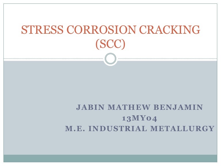 Galvanized steel stress corrosion cracking mechanism - cellphonewes