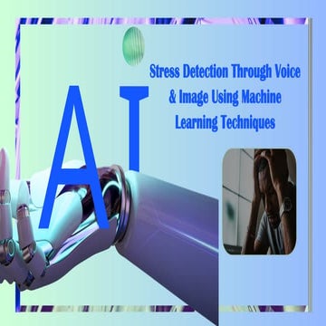 Stress Detection through Voice and image using machine learning ...