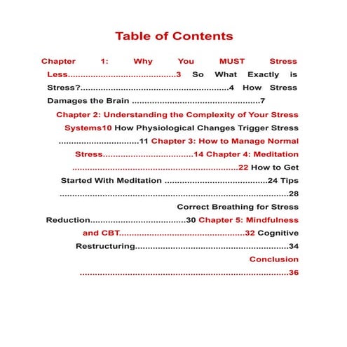 The effects of stress on the brain; just to know | PDF