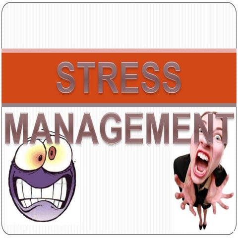 Stress management | PPTX