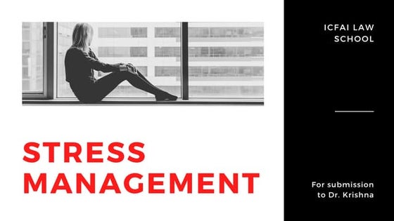 Stress Management (Comprehensive) PowerPoint Presentation 171 slides ...