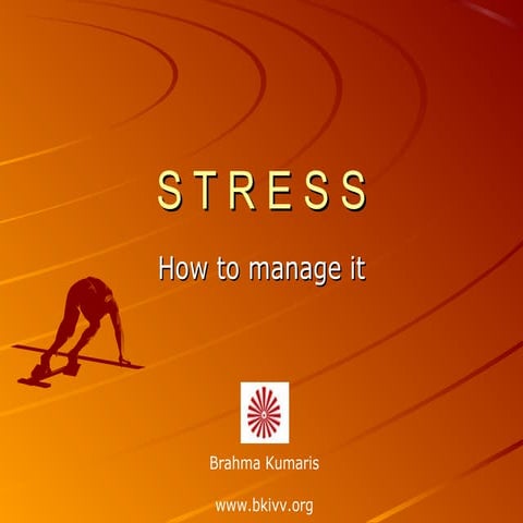 Stress management | PPT | Mental Health | Diseases and Conditions