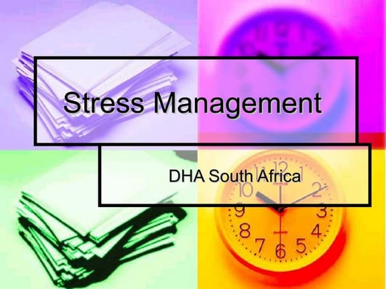 Stress Management (Comprehensive) PowerPoint Presentation 171 slides ...