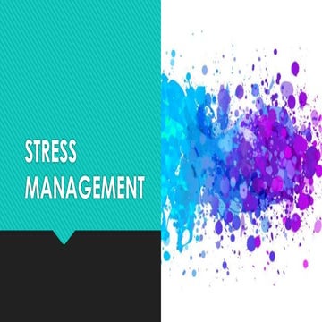Stress Management | PPT