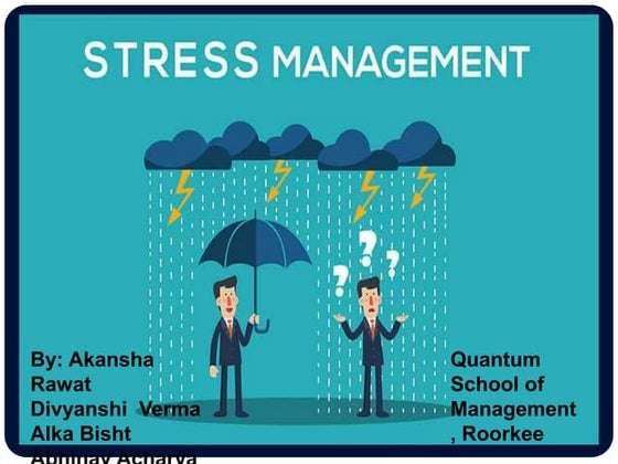 Stress Management (Comprehensive) PowerPoint Presentation 171 slides ...
