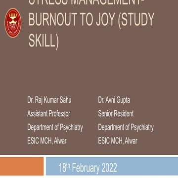 stress management_ESI.pptx