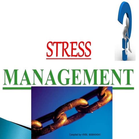 Stress management final | PPT