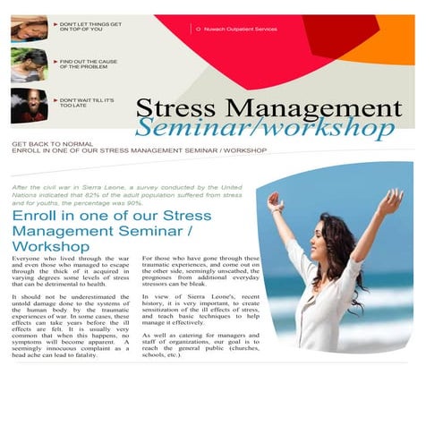 Stress Management Info Pack | PDF