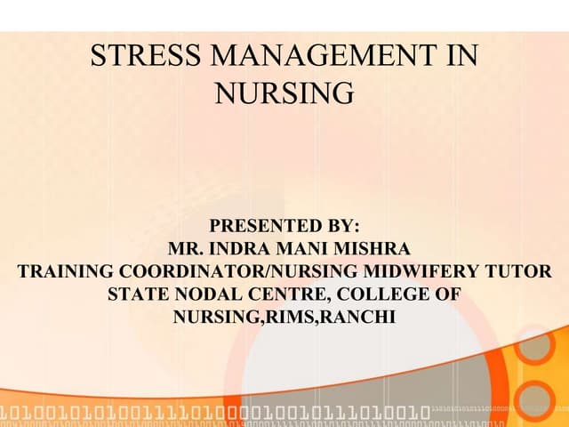 Stress Management (Comprehensive) PowerPoint Presentation 171 slides ...