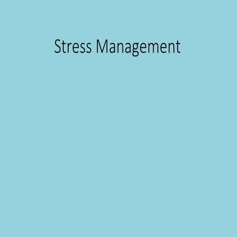 Stress assessment and Management ppt.ppt