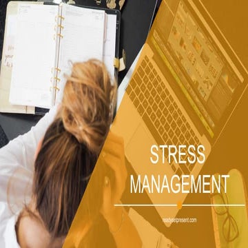 Stress Management (Comprehensive) PowerPoint Presentation 171 slides ...