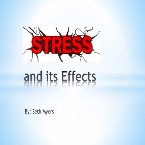 Stress powerpoint | PPTX