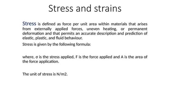 Draw Typical Stress Strain Diagram ( with example ) and point out ...