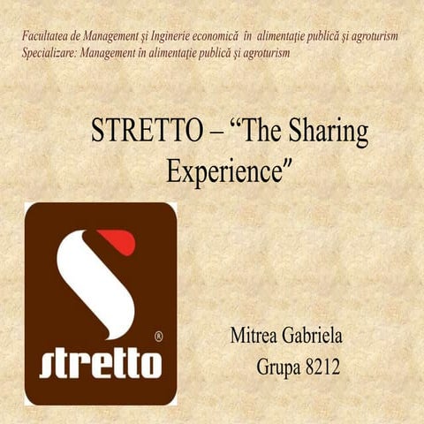 Stretto | PPTX