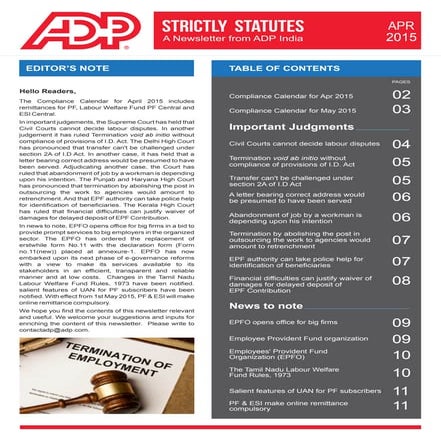Strictly statutes-apr-2015 | PDF