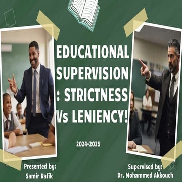 Strictness Vs Leniency in supervision.pptx